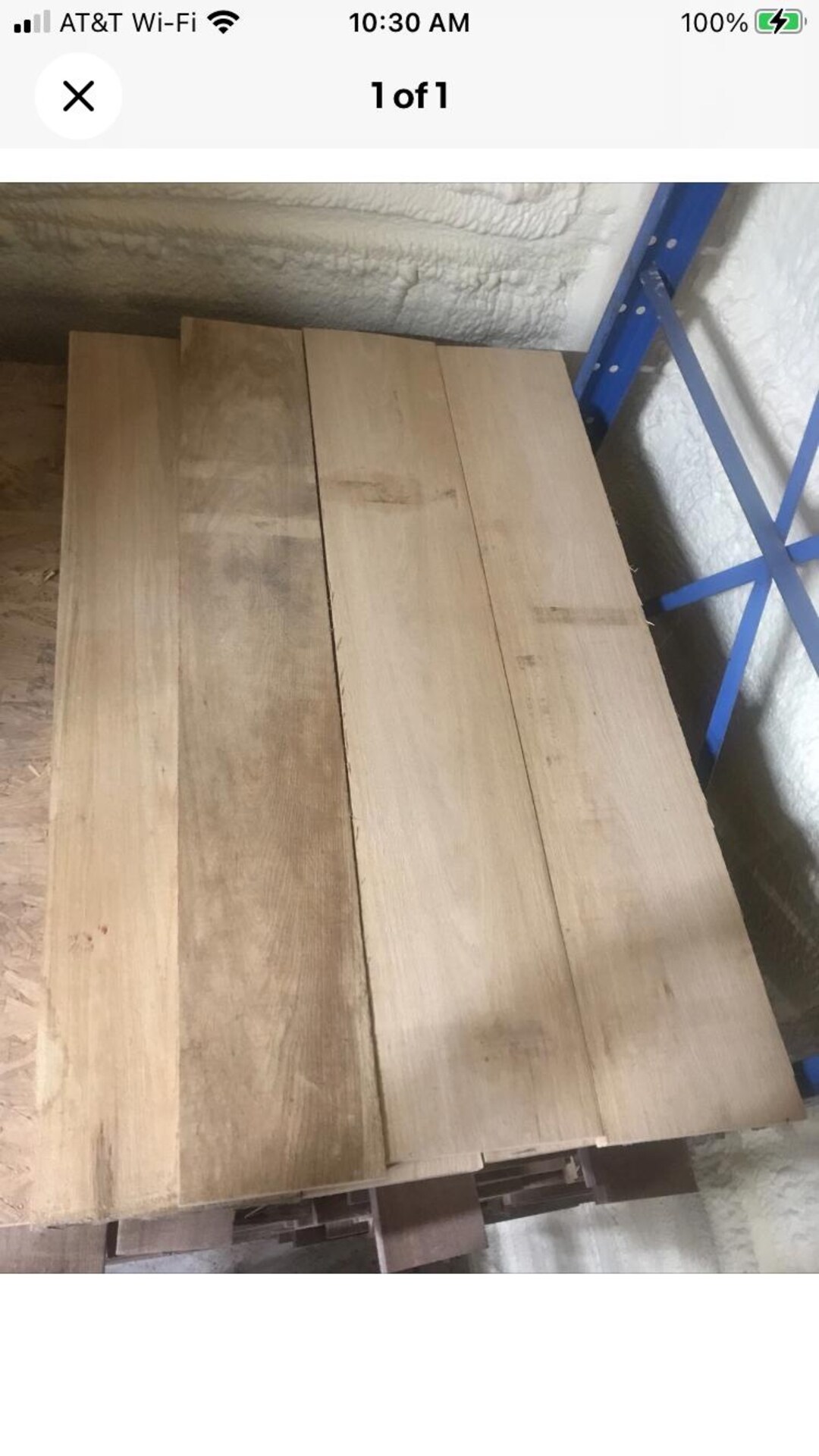 4/4 Pennsylvania White Oak Lumber FAS 10 Board Feet Air Dried 3 Years ...