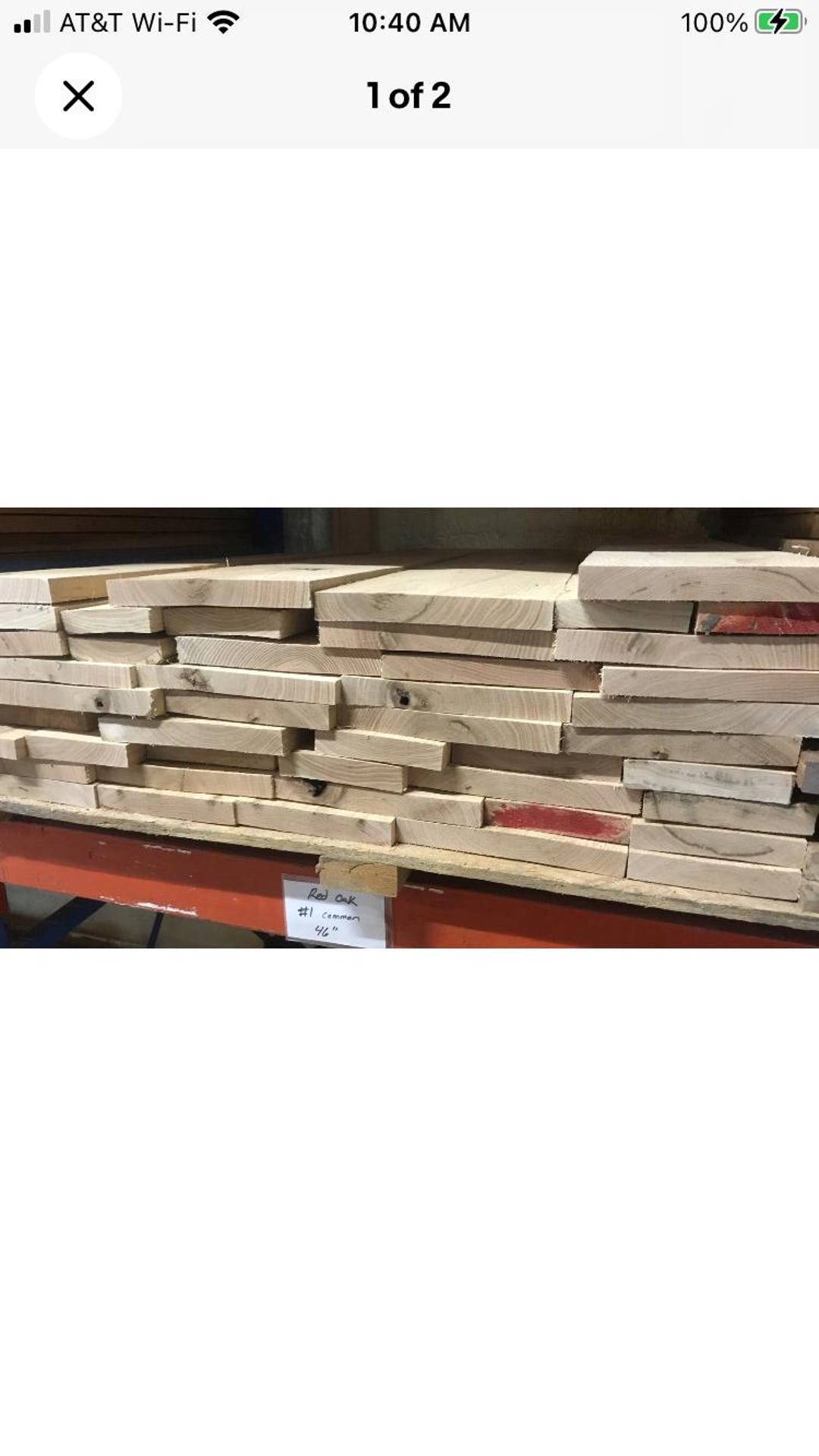 4/4 Pennsylvania RED Oak Lumber 10 Board Feet #1 Common Air Dried 3 ...