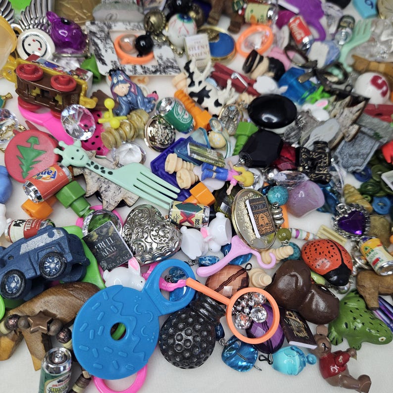 Mystery Trinkets - Crow Core Random Scoop Bags - Miniatures, Crafts ...