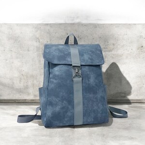 Vintage PU Leather Backpack for Men and Women – Large Laptop Rucksack ...