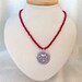 Pure Silver Poppy Pendant - Etsy
