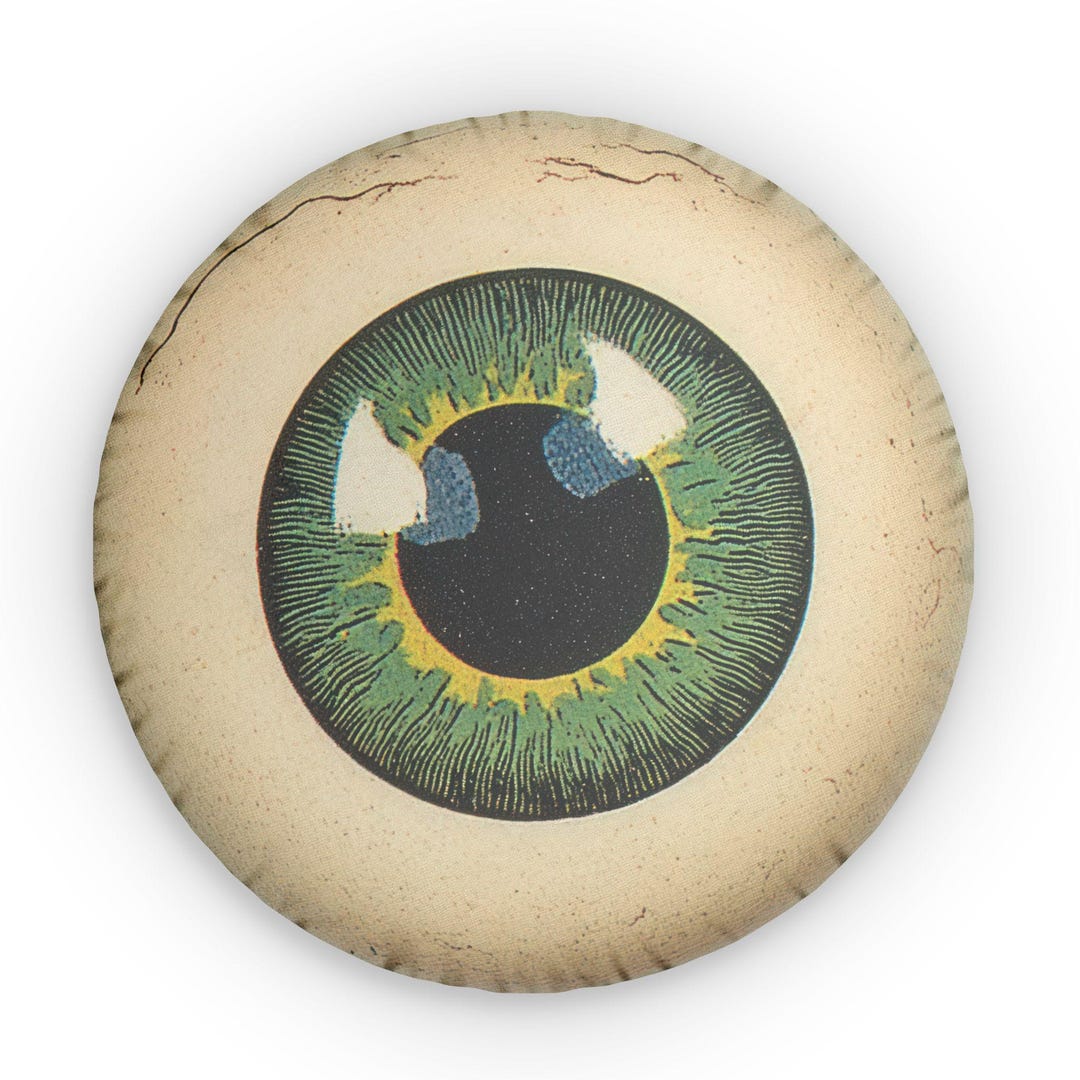Custom Shaped Pillow Eyeball Pillow, Halloween Decor, Cute Pillow ...