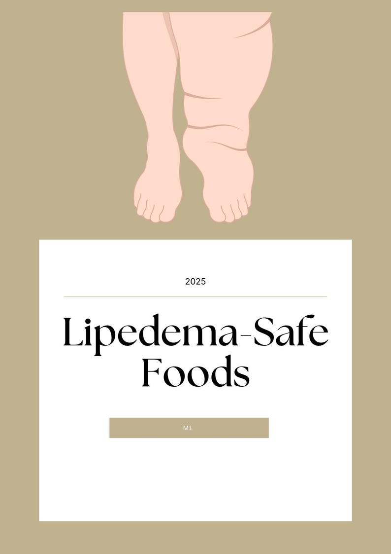 Lipedema-safe Foods Guide | Anti-inflammatory Diet for Lipedema ...