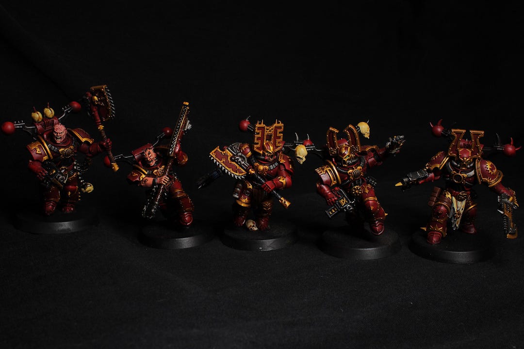 Warhammer 40k Khorne Berzerkers - Etsy