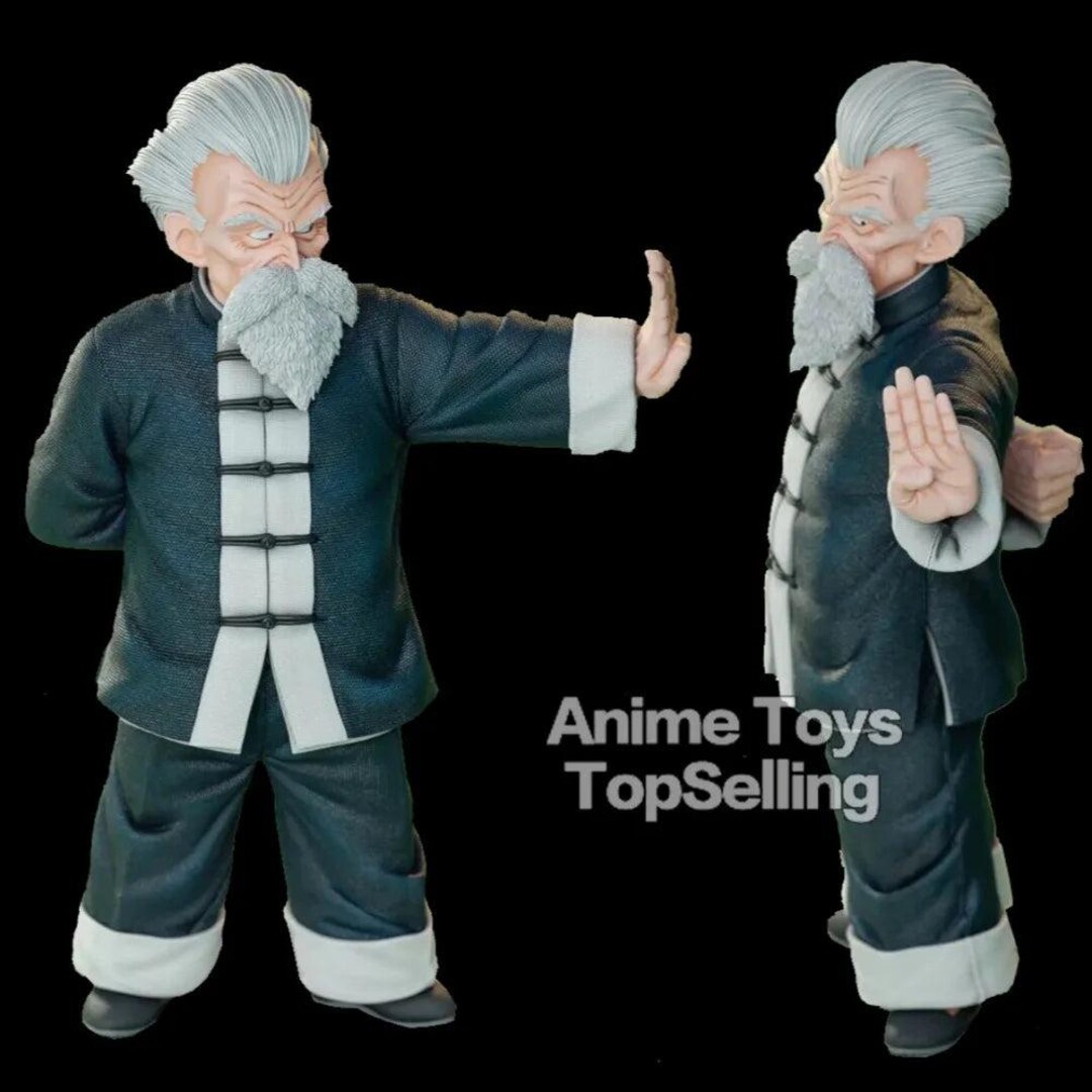 27cm/10.63in Anime Dragon Ball Z Figure Master Roshi Figure Kame Sennin ...
