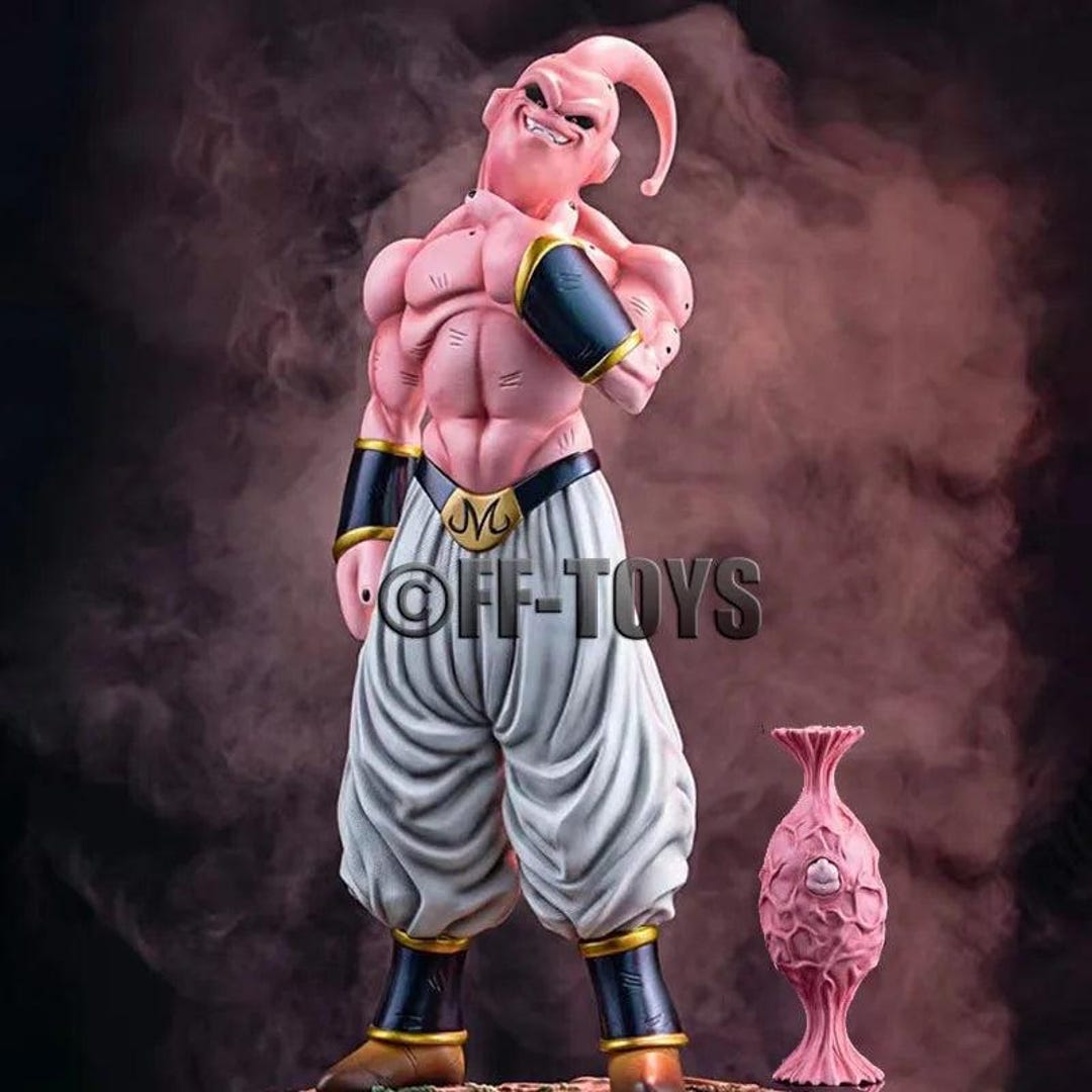 27cm Dragon Ball Z Majin Buu Figure Super Majin Buu Capullo PVC Action ...