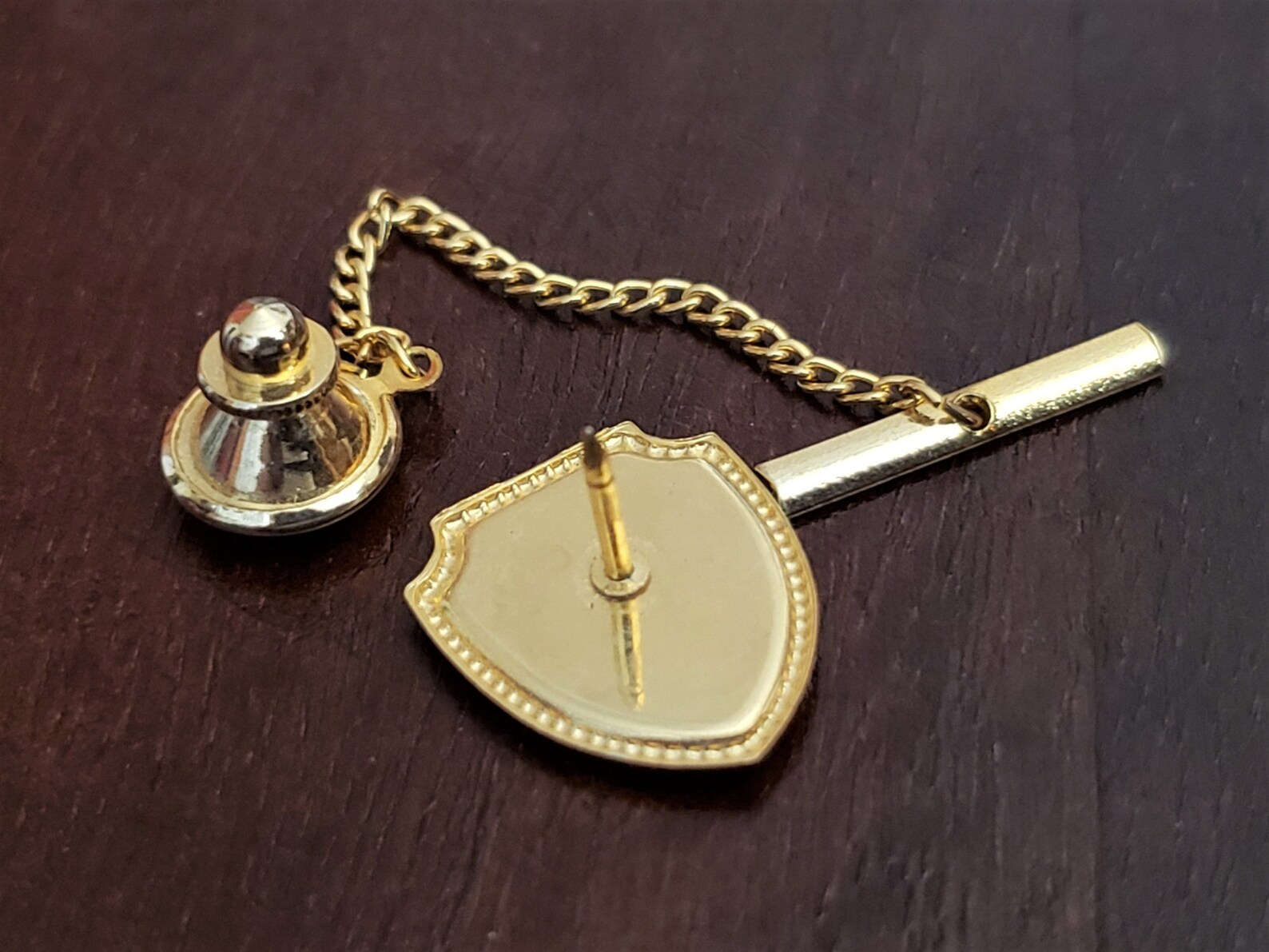 Vintage New York Empire State Building Tie Tack Pin Shield - Etsy