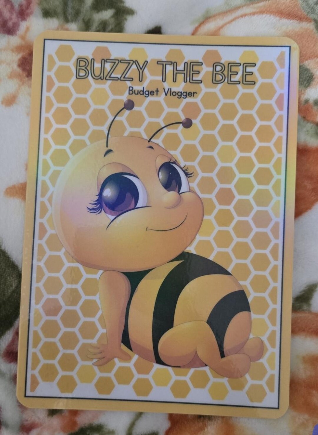 Holographic Buzzy Bee Cash Stuffing Game: A5 Budget Binder Insert - Etsy