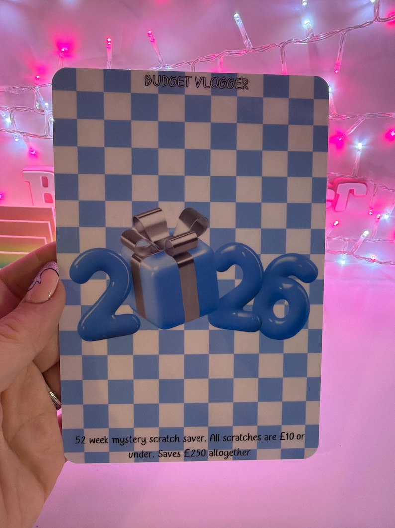 A5 52 Week Mystery Scratch Off. Notes Saves 650 : 52 Week Scratch off ...