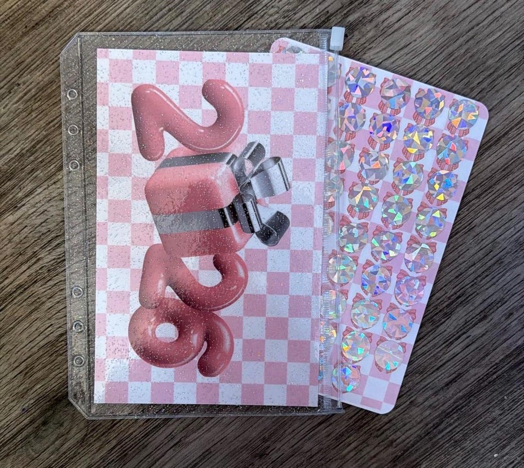 A5 52 Week Mystery Scratch Off. Notes Saves 650 : 52 Week Scratch off ...