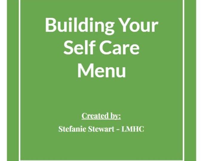 Mindfulness Menu Printable – A Guided Wellness Tool for Mindful Living ...