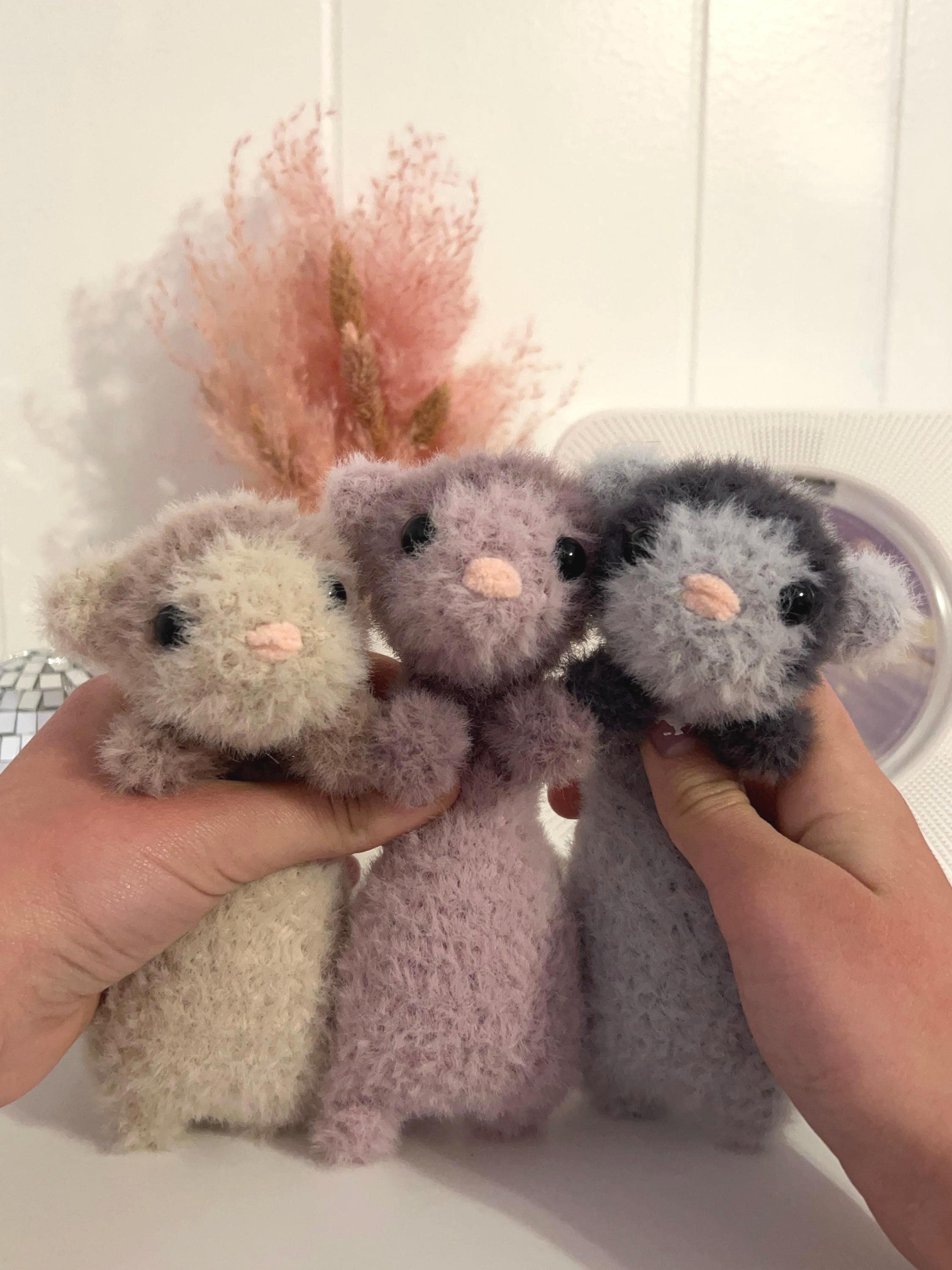 Weighted Crochet Ferret-made to Order - Etsy