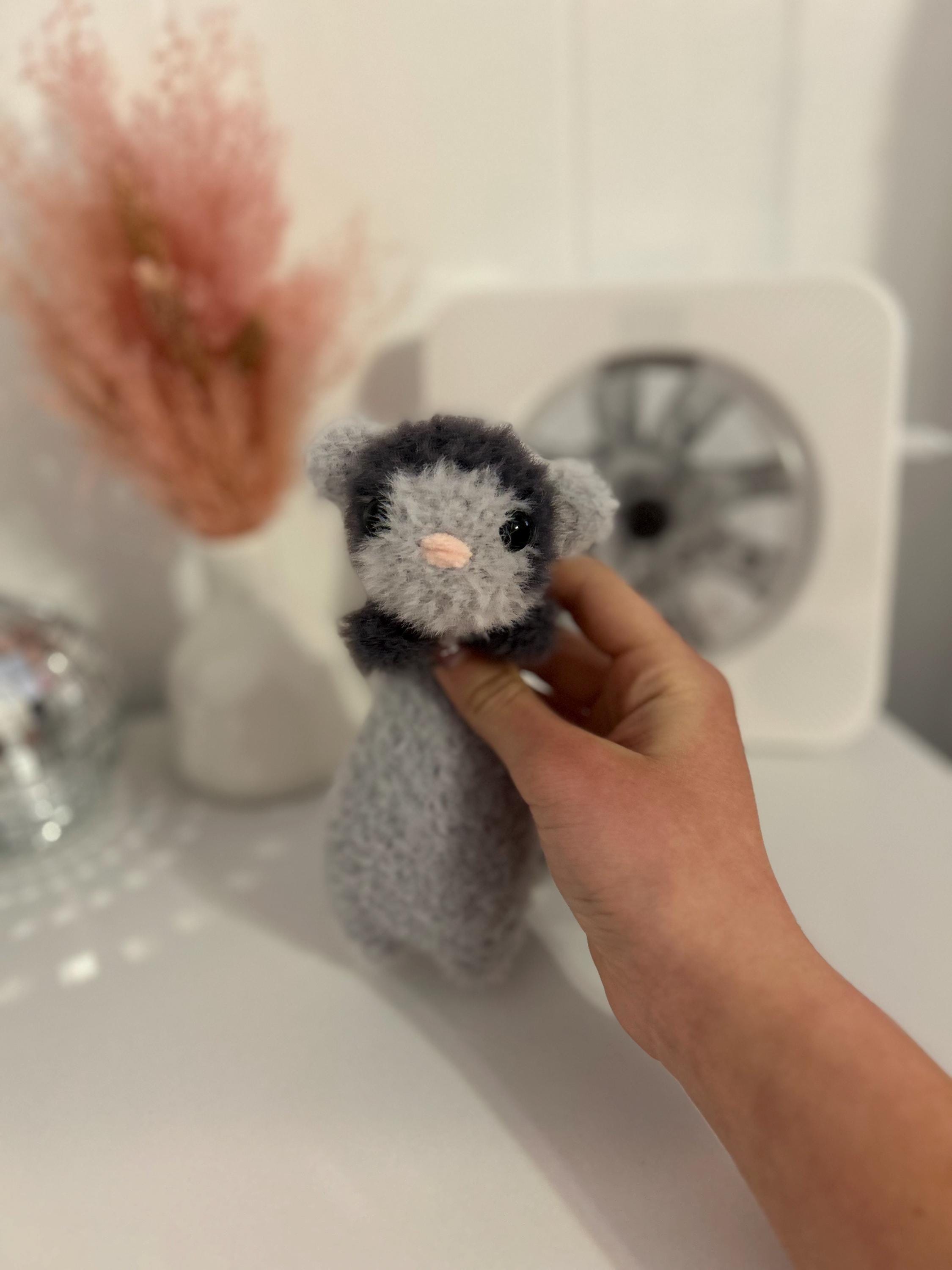 Weighted Crochet Ferret-made to Order - Etsy