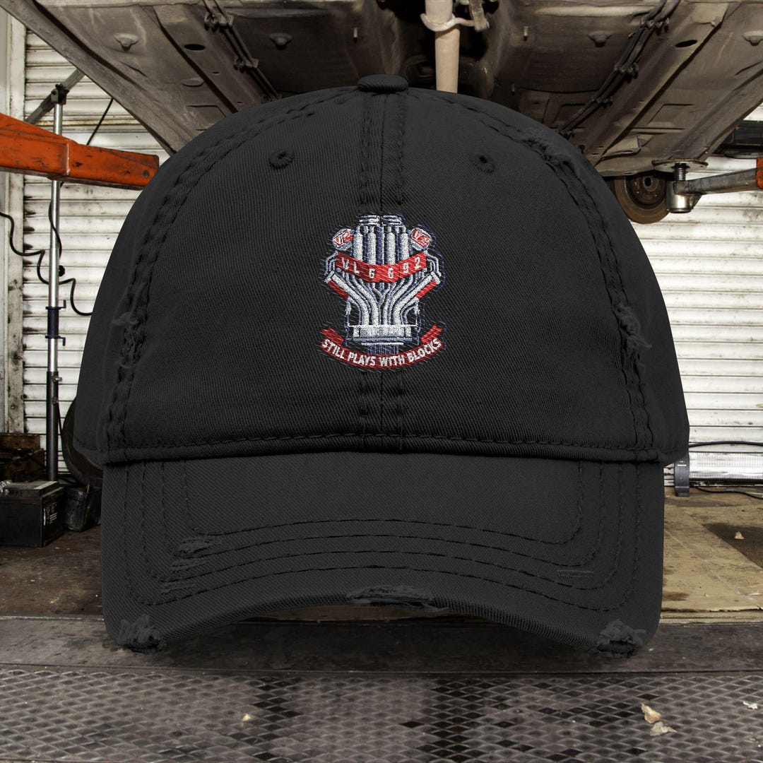 Embroidered V12 Engine Dad Hat: Funny Mechanic Gift - Etsy
