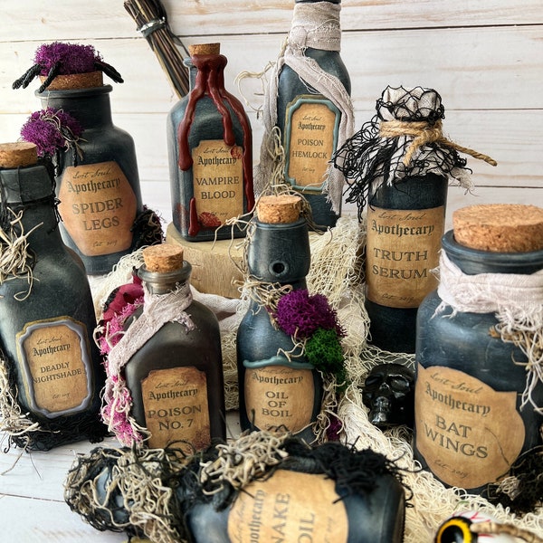 Apothecary Jars - Etsy