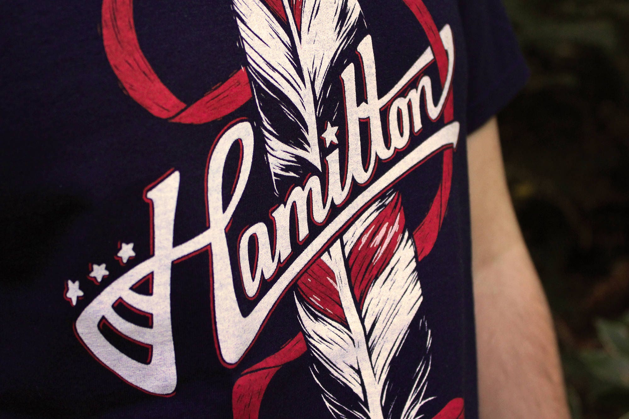 Alexander Hamilton Shirt Hamilton Quill T-Shirt for Broadway | Etsy