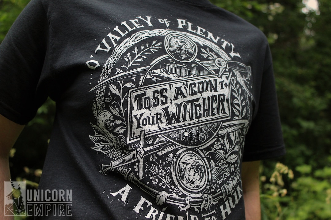 The Witcher Shirt - Toss a Coin to Your Witcher T-shirt - Etsy