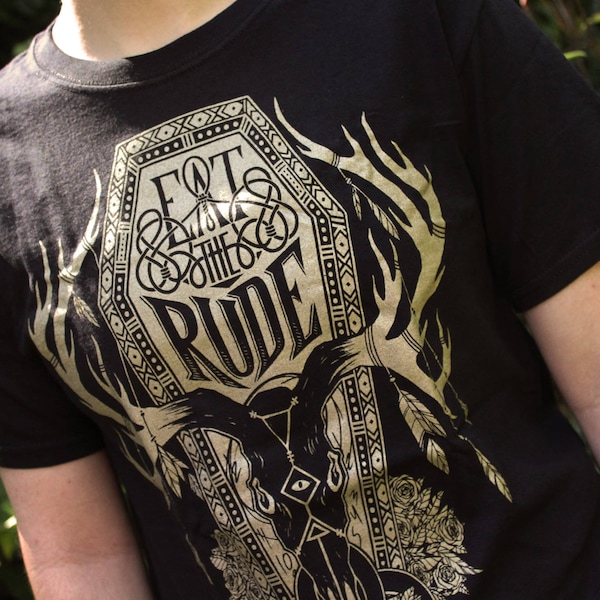 Rude T Shirt - Etsy