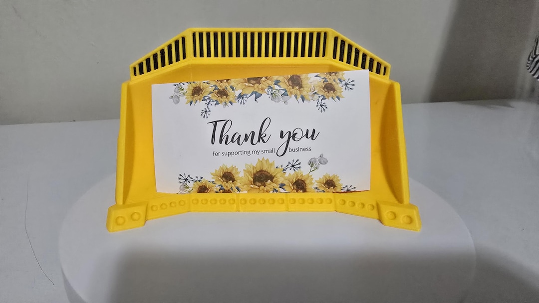 Dozer Bucket Business Card Holder - Etsy