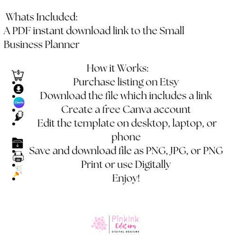 Small Business Planner Bundle | Printable Entrepreneur Organizer ...
