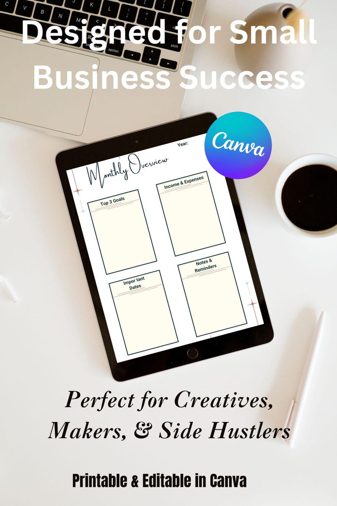 Small Business Planner Bundle | Printable Entrepreneur Organizer ...