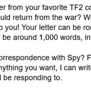 TF2 Custom Character Letter (digital) - Etsy