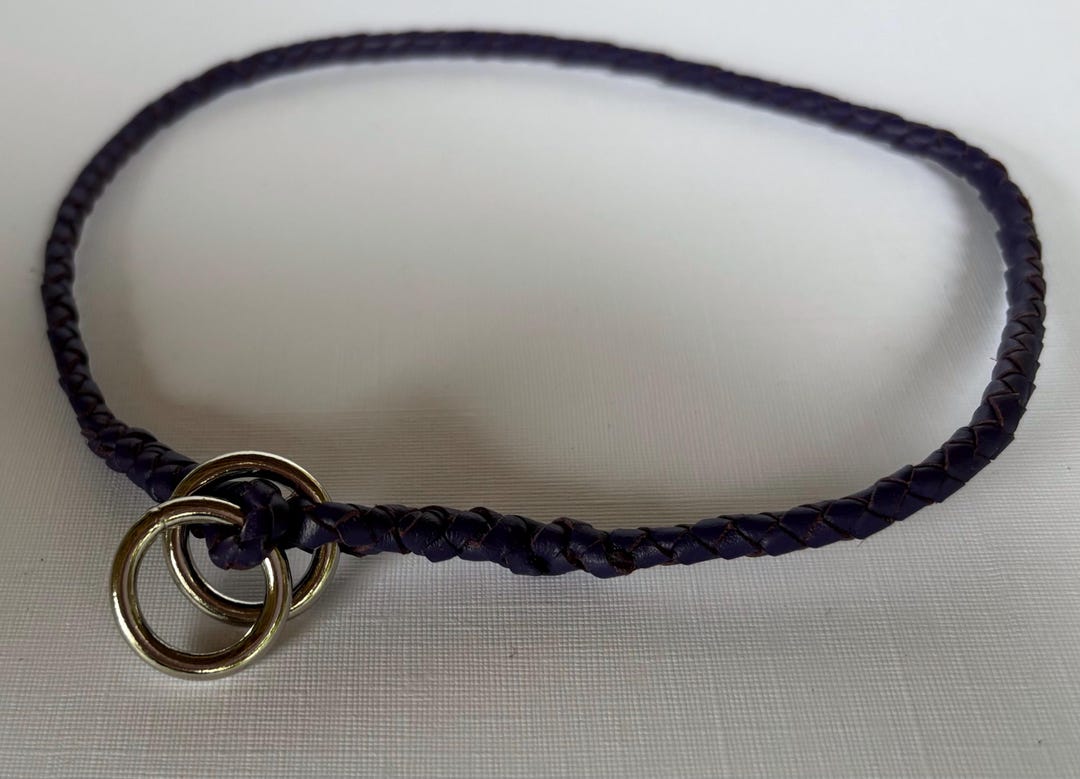 16” Kangaroo Leather Dog Collar - Etsy