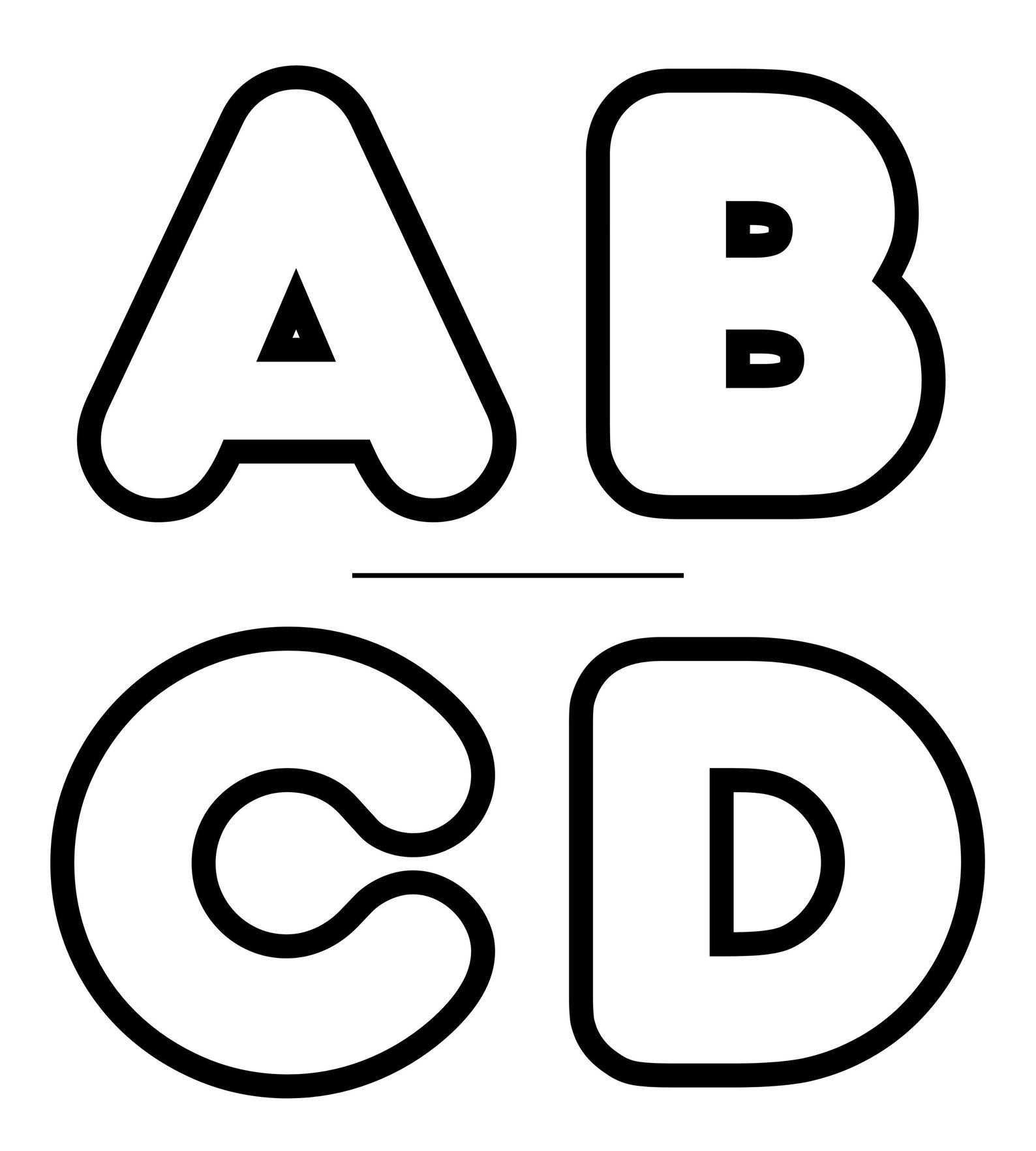 Pack - Cozy Colouring Alphabet Stickers (34 Letters and Symbols) - Etsy