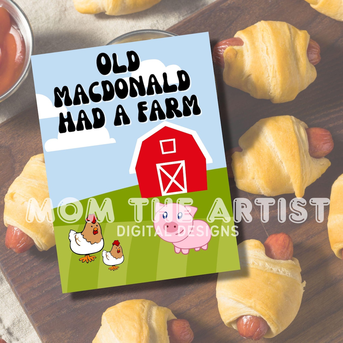 Ms Rachel Food Cards | Party Food Card | 9 Card Bundle | Nursery Rhymes ...