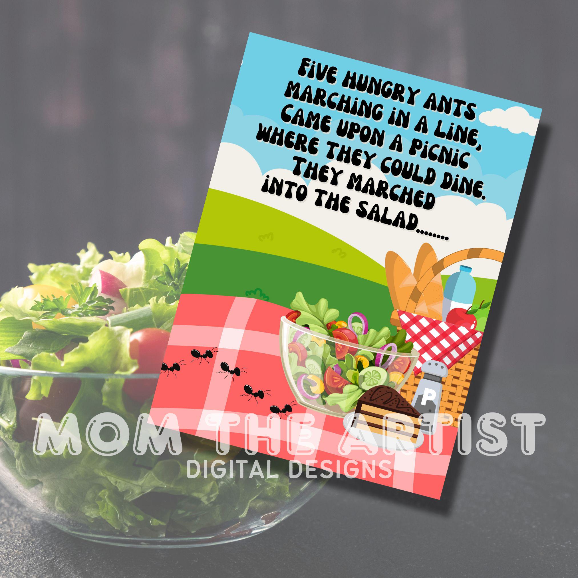 Ms Rachel Food Cards | Party Food Card | 9 Card Bundle | Nursery Rhymes ...