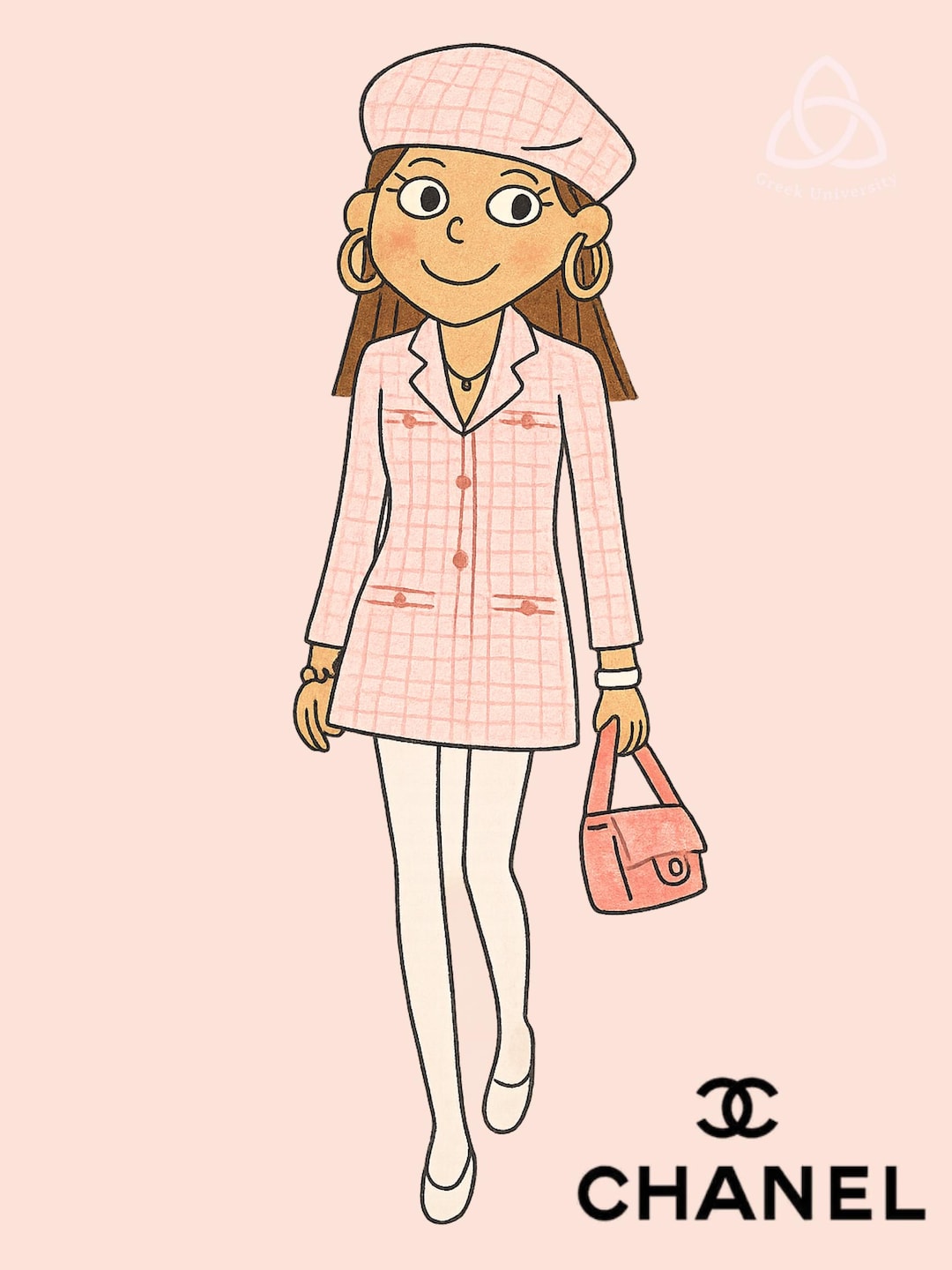 Fashion Cartoon Runway Prints - Etsy