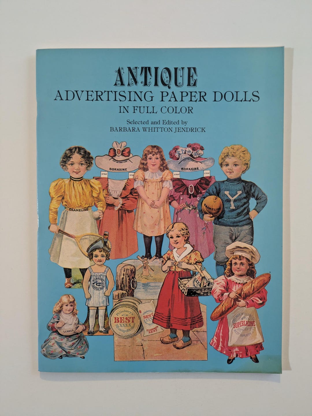 Antique Advertising Paper Dolls in Full Color 1981 - Etsy