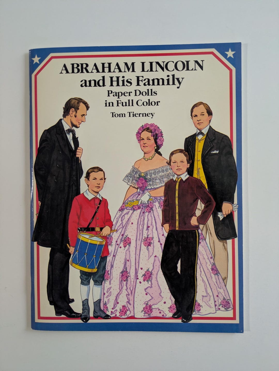 Abraham Lincoln and His Family Paper Dolls Tom Tierny - Etsy