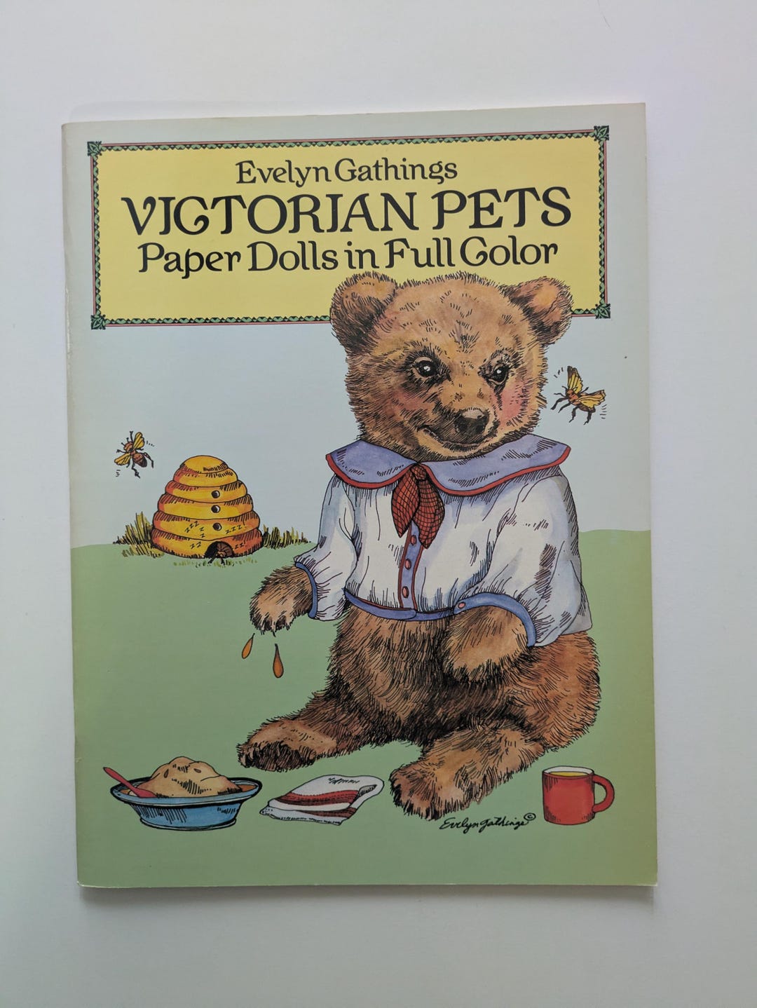Victorian Pets Paper Dolls in Full Color Evelyn Gathings 1986 - Etsy