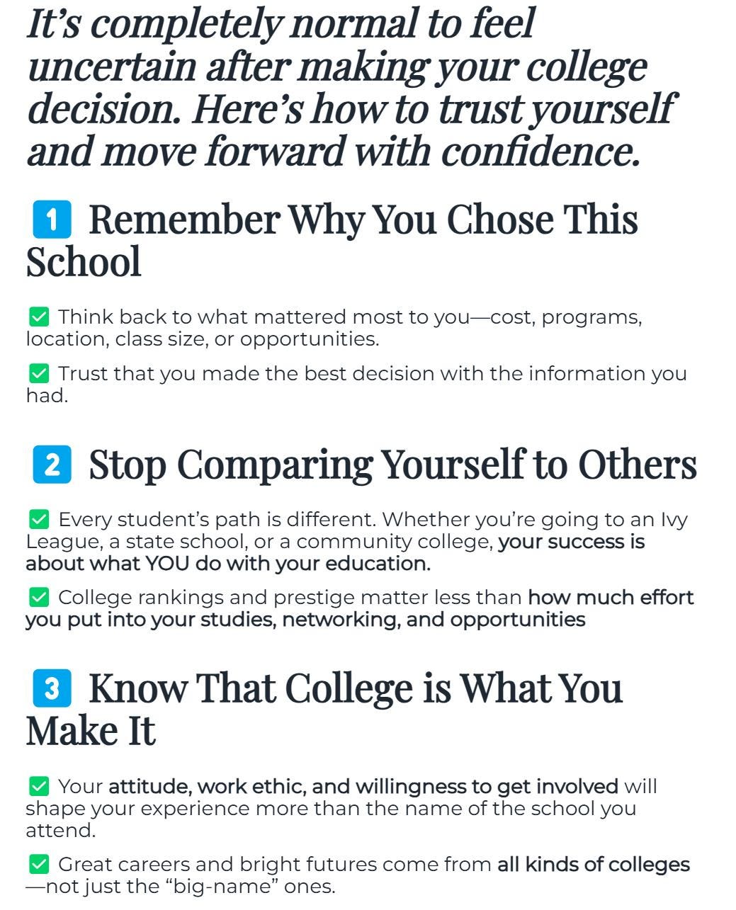 The Ultimate Roadmap to Finding Your Best-fit College - Etsy
