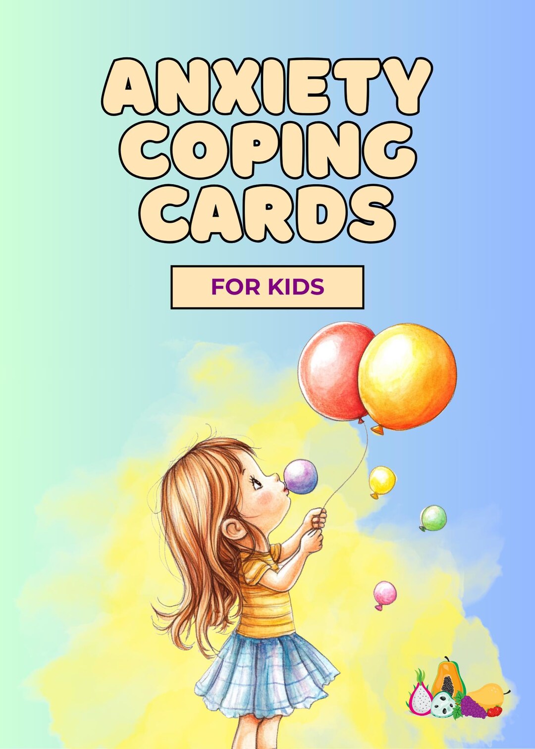 Anxiety Coping Cards | Stress Relief Cards for Kids | Anxiety Cures ...