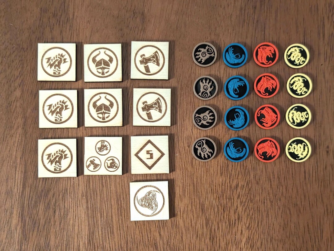 Bloodrage Token Upgrade Set - Etsy