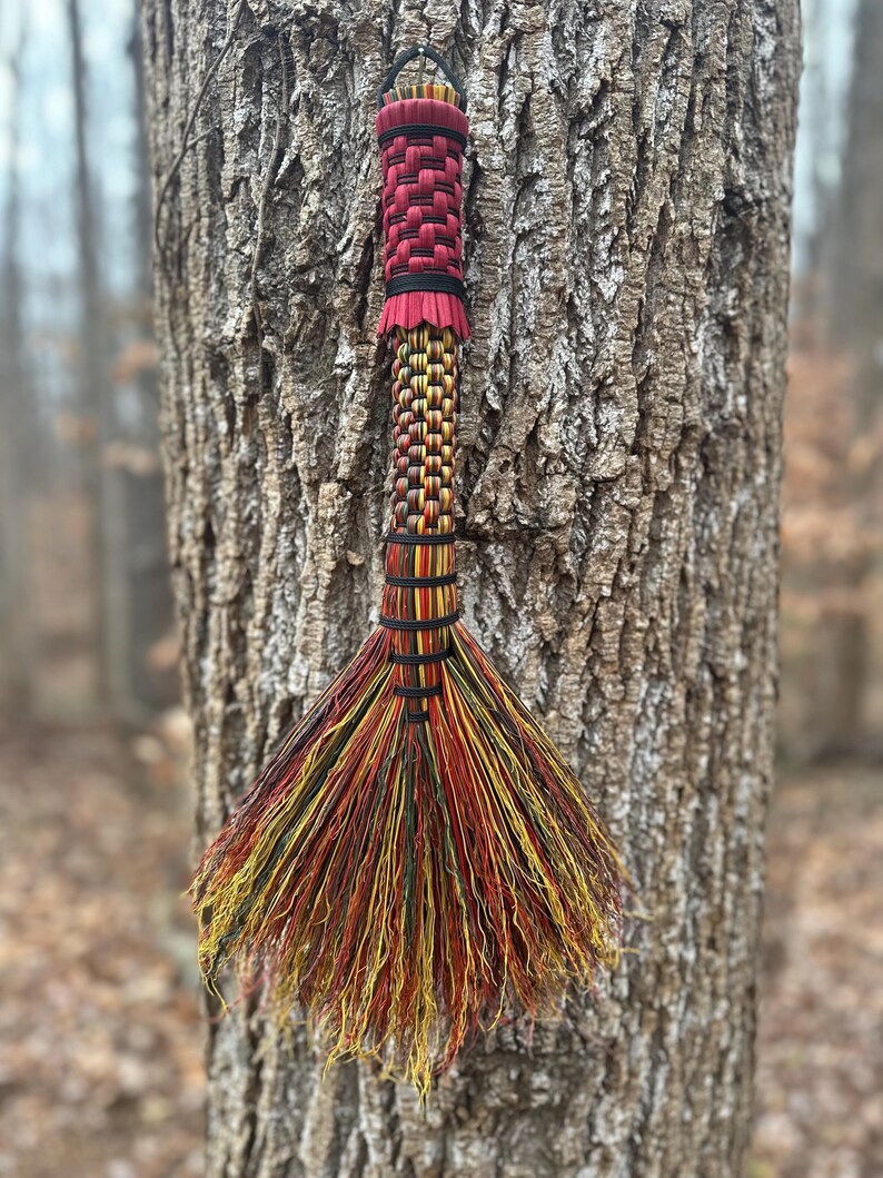 Forgefire – Handmade Hearth & Protection Broom - Etsy