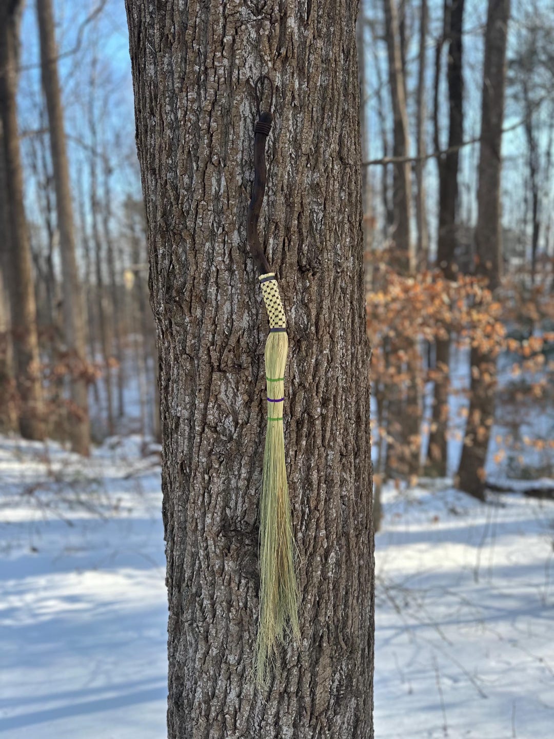 Elowen — Handheld Red Maple Cobwebber - Etsy
