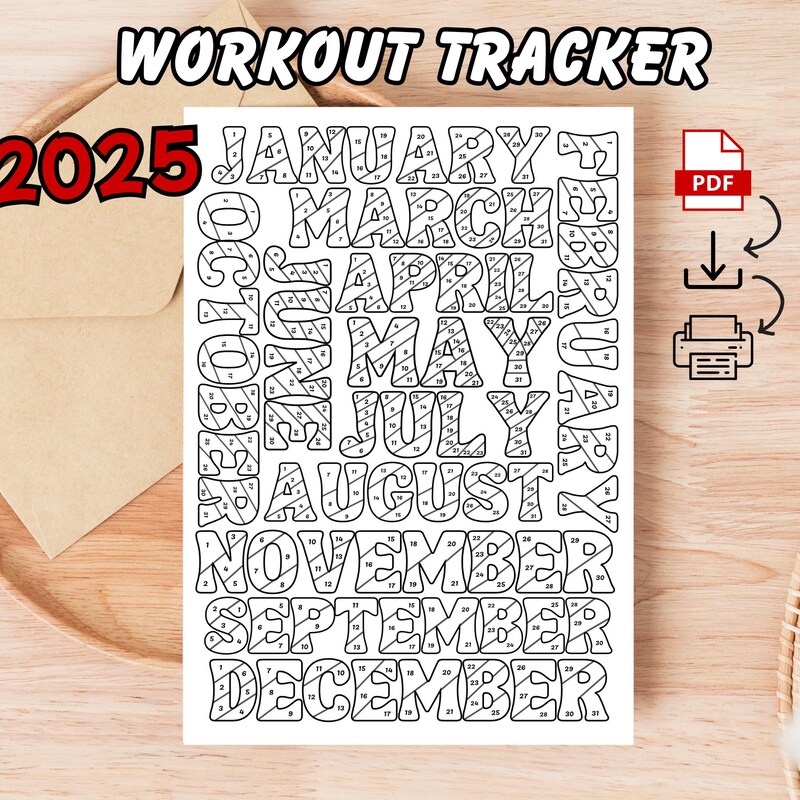 Habit Tracker Coloring - Etsy