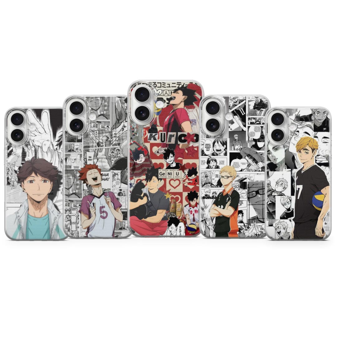 Haikyuu Phone Case – Volleyball Anime Aesthetic Cover for iPhone 17 16 ...
