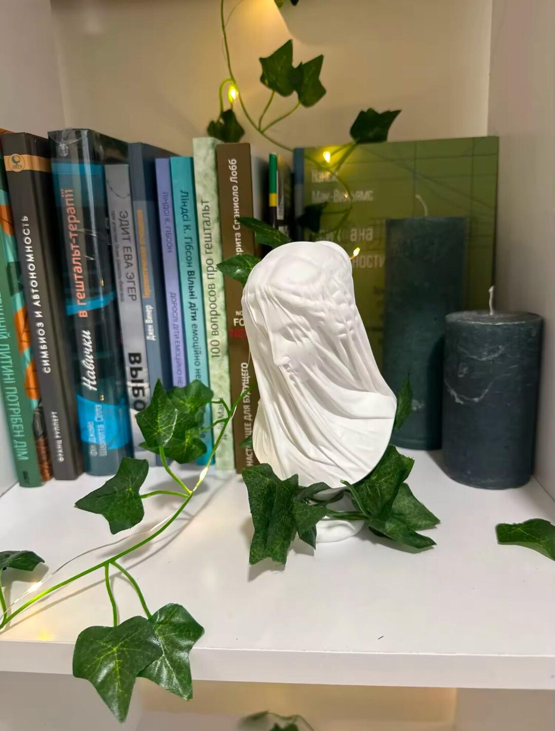 Greek Goddess Statue Veiled Lady Bust Classic Roman Mythology Gifts ...