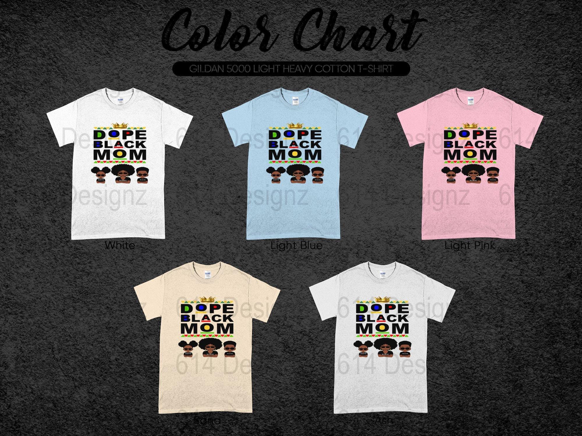 Editable Custom Dope Black Mom T-shirts, Digital, Afro Queen, Family ...