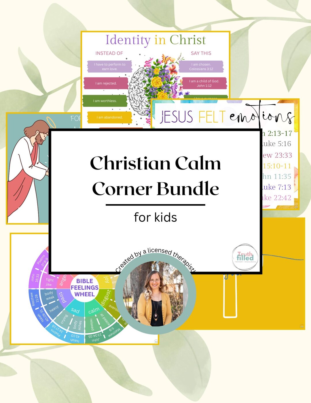 Christian Calm Corner Bundle Posters - Etsy