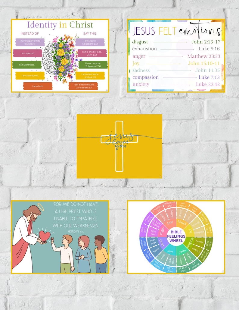 Christian Calm Corner Bundle Posters - Etsy
