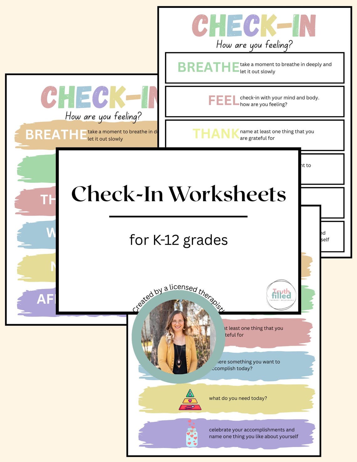 Social-emotional Check-in Sheet K-12th Grade - Etsy