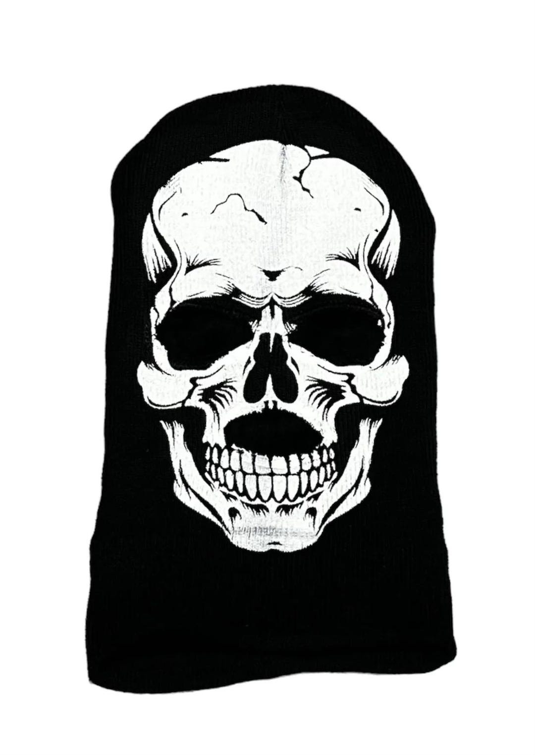 Posh Skeleton Ski Mask - Etsy