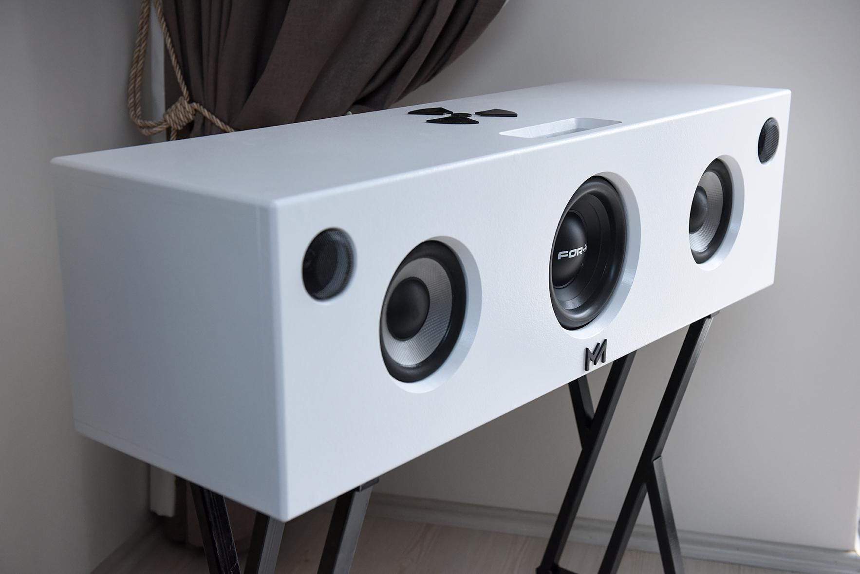 Handcrafted 2.1 Premium Hi-fi Sound System - Soundbar | Bluetooth Party ...