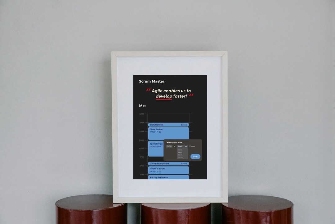 Agile Helps Us Develop Faster Meme Digital Print - Etsy
