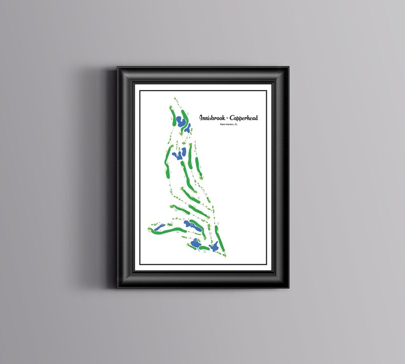 Innisbrook Copperhead Golf Course Map | Innisbrook Resort & Golf Club ...